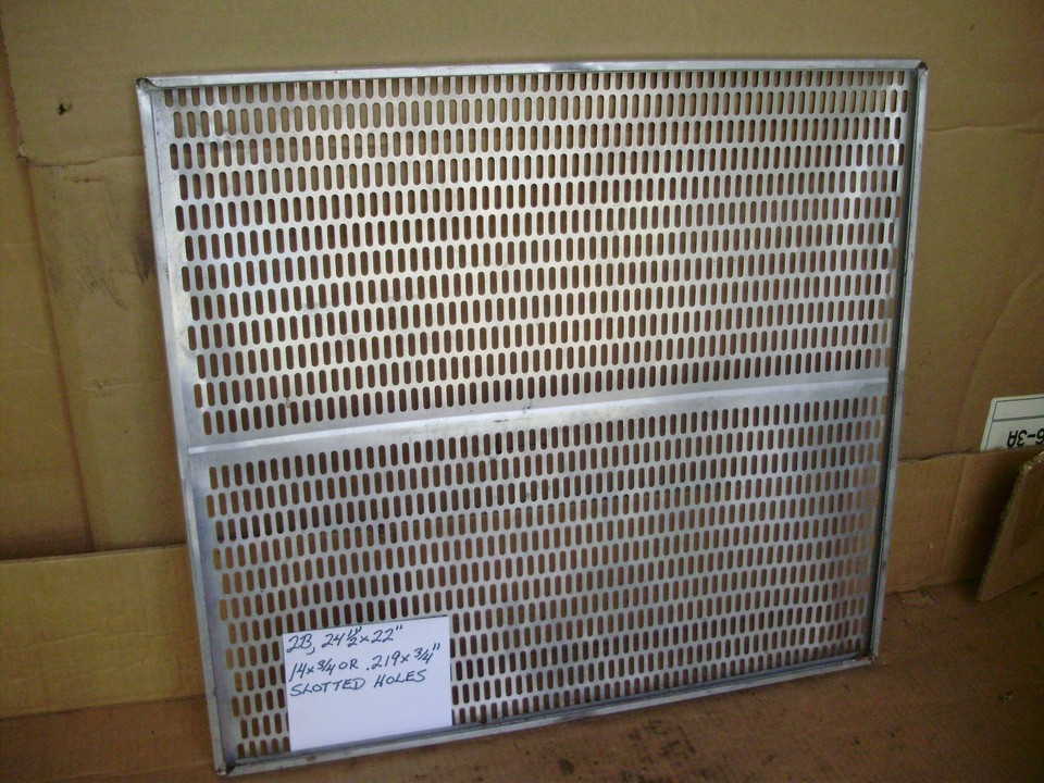 A.T. Ferrell 2B Clipper, 24-1/2 x 22 All Aluminum Fanning Mill Screens ...