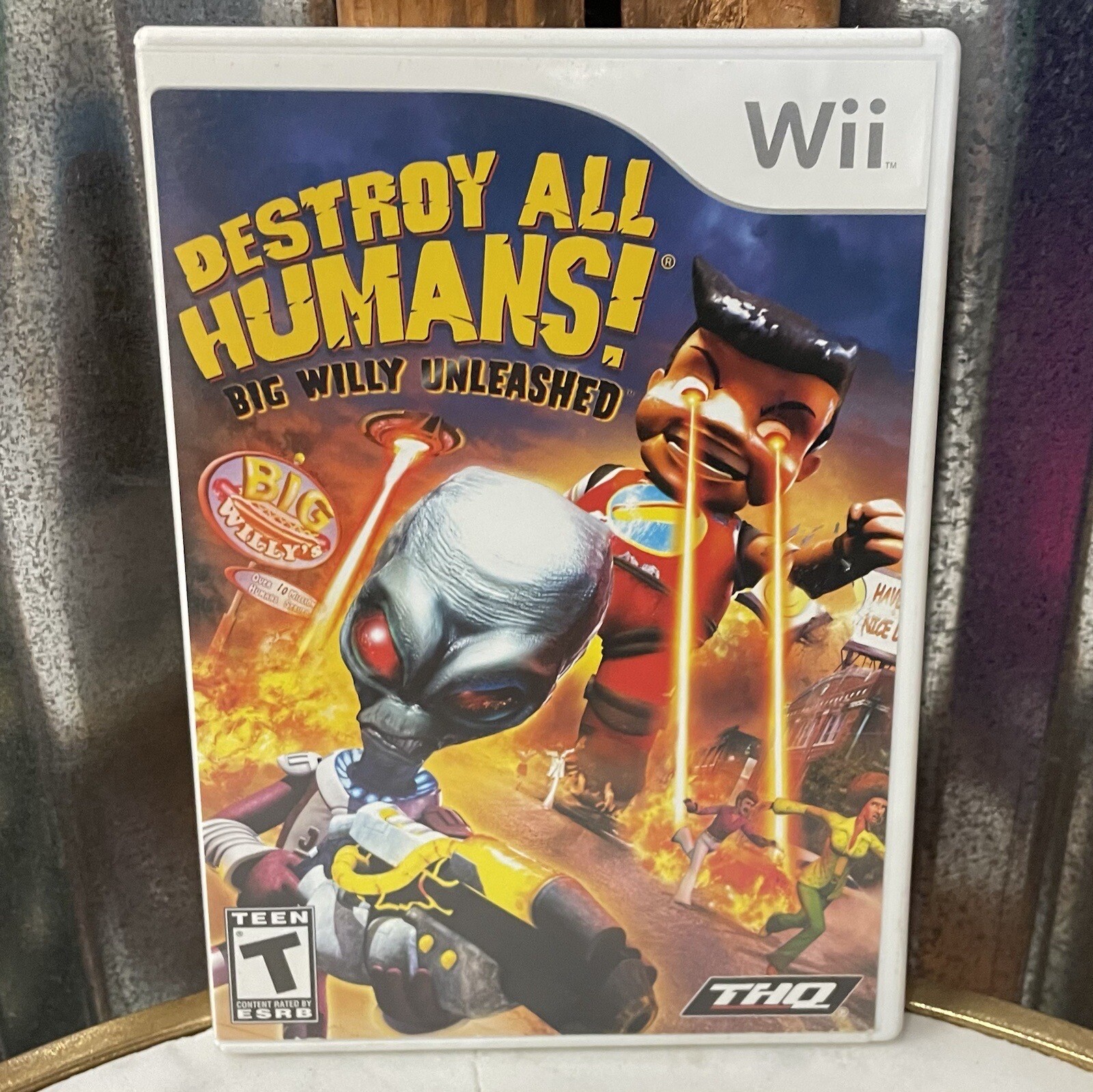2006 ~ DESTROY ALL HUMANS: BIG WILLY UNLEASHED ~ Nintendo Wii ~ Video ...