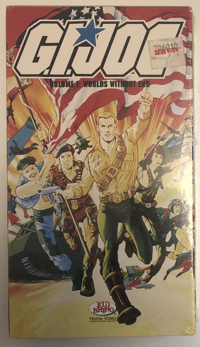 G.I. Joe Vol. 1-Worlds Without End 1999 (VHS). SEALED Kid Rhino Home ...