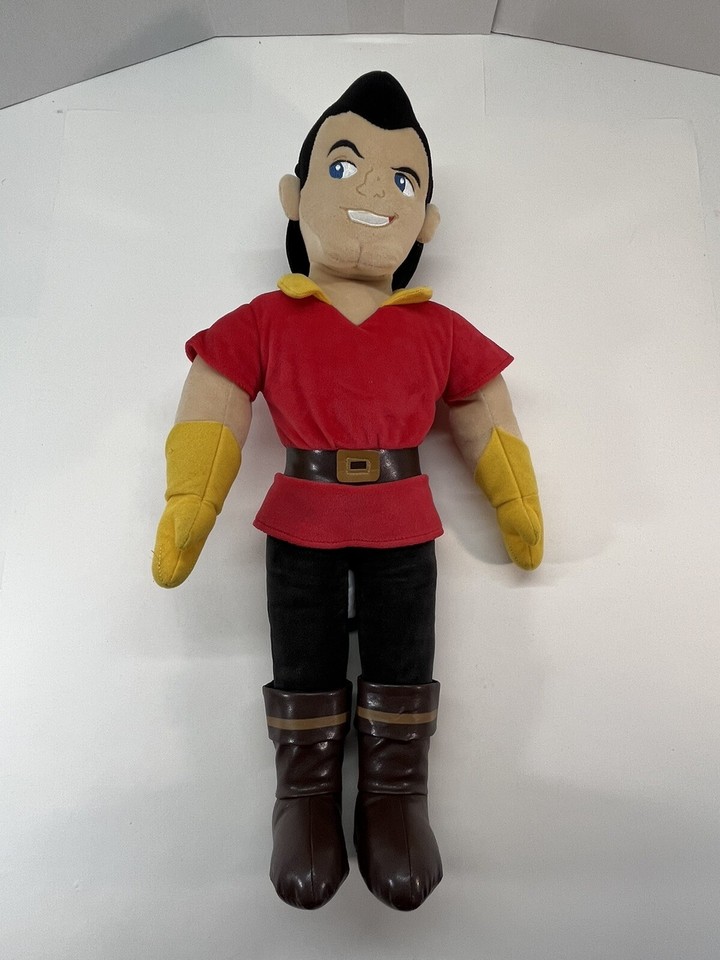 Disney Store Beauty And The Beast 21” Gaston Plush Stuffed Toy Original ...