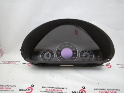 06-09 Mercedes W209 CLK350 Coupe Speedometer Odometer Instrument ...