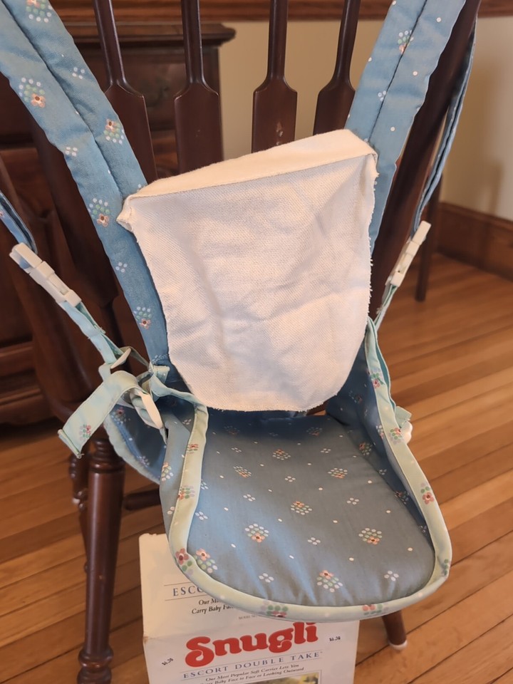Vintage 1994 Snugli Baby Carrier Escort Double Take, W Box | eBay