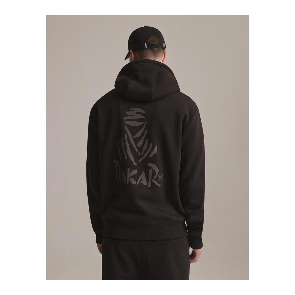 Dakar Rally DKR ZIP H23 Mens Hoodie black size L | eBay