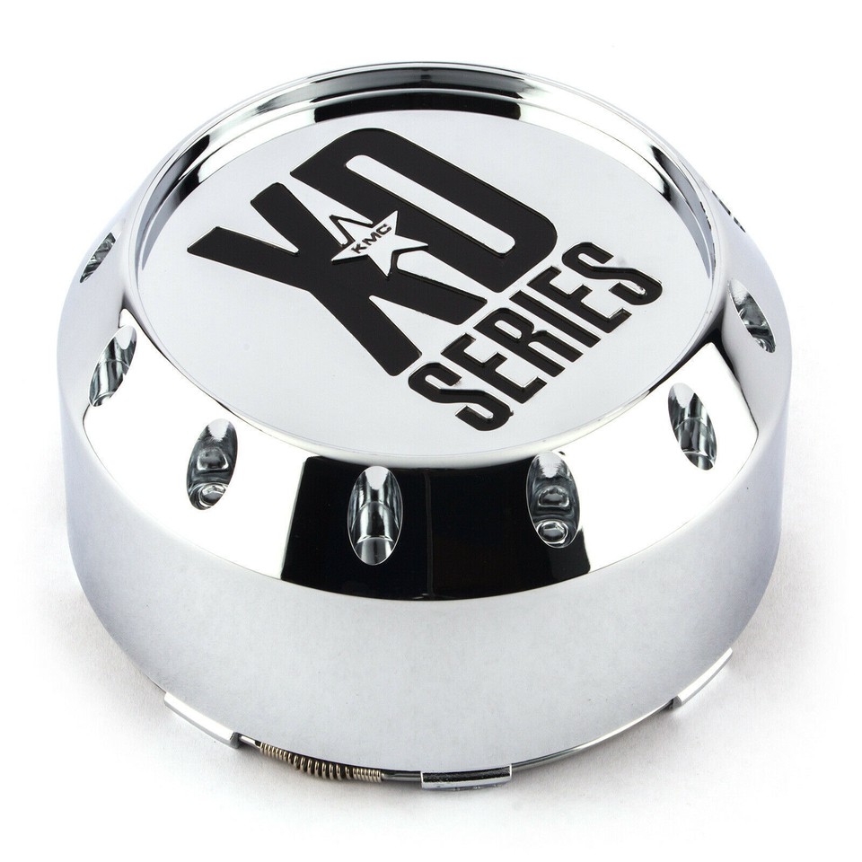 Set 4 XD Series Center Caps 5" KMC 464k131-2 8 Lug Hoss Badlands Balzac ...