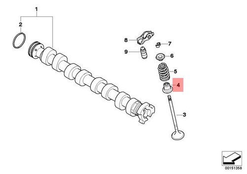 Genuine BMW F20 F21 F30 MINI Valve Stem Seal Ring Repair Kit OEM ...
