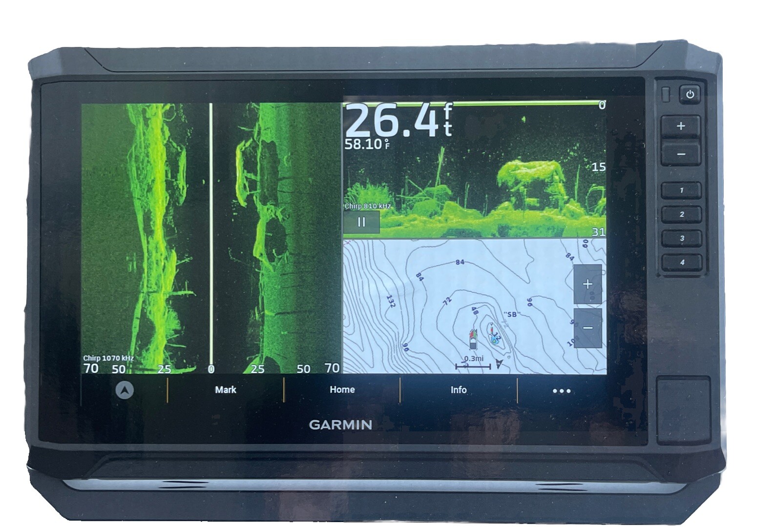 Garmin ECHOMAP UHD2 93sv 9in Chart Plotter System with Transducer - 010 ...