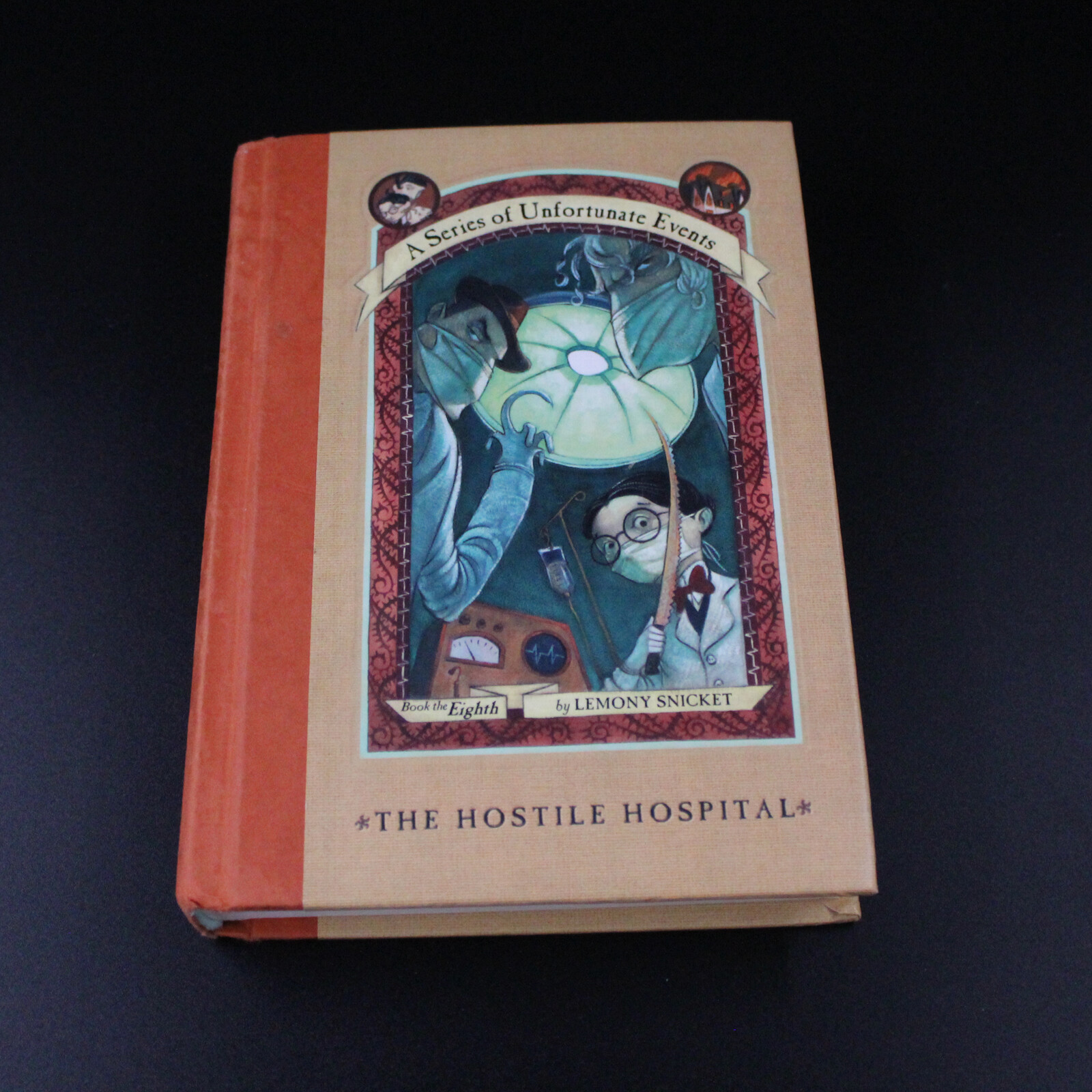 A Series of Unfortunate Events: The Hostile Hospital by Lemony Snicket ...