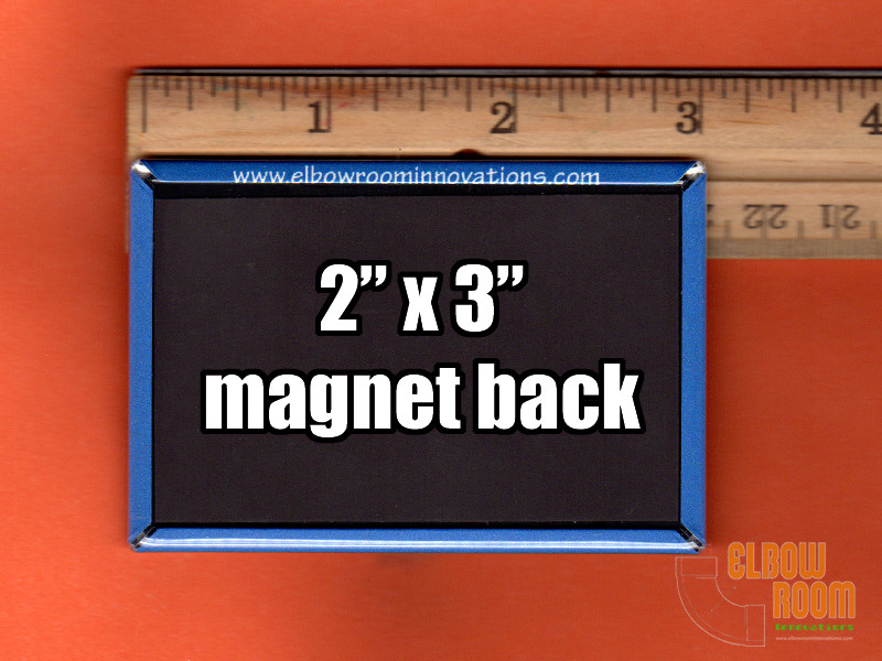 Blue Print 2x3" fridge/locker magnet arcade marquee bezel Bally Midway ...