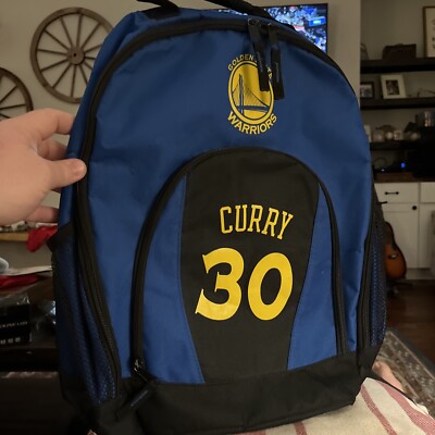 Stephen Curry Steph Golden State Backpack Warriors School GSW 30 Klaipeda Dray | eBay