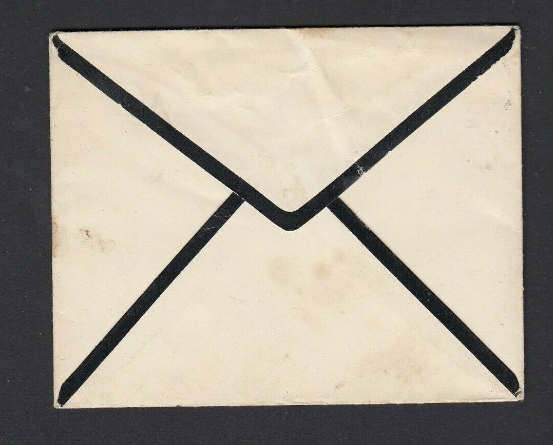 1928 Guernsey Mourning Envelope to Savident Fel Conte St Peters in the ...