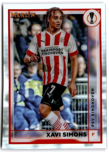 2022-23 Topps Merlin Chrome Refractor #107 XAVI SIMONS PSV Eindhoven | eBay