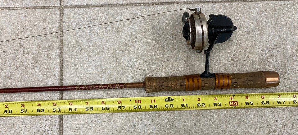 Vintage Rare Yankee Clipper Fishing Rod 5.5ft 2 Oz With Compac Bantam ...