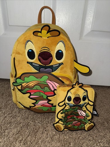 Loungefly Disney Lilo & Stitch Reuben Sandwich Figural Mini Backpack ...