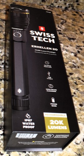 Swiss Tech 20000 Lumen Erhellen 20 Flashlight | eBay
