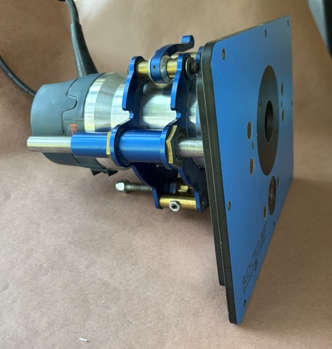 Rockler Rout-R-FX Router Lift by JessEm Tool Co w/ Bosch 1617EVS 2.5 hp ...