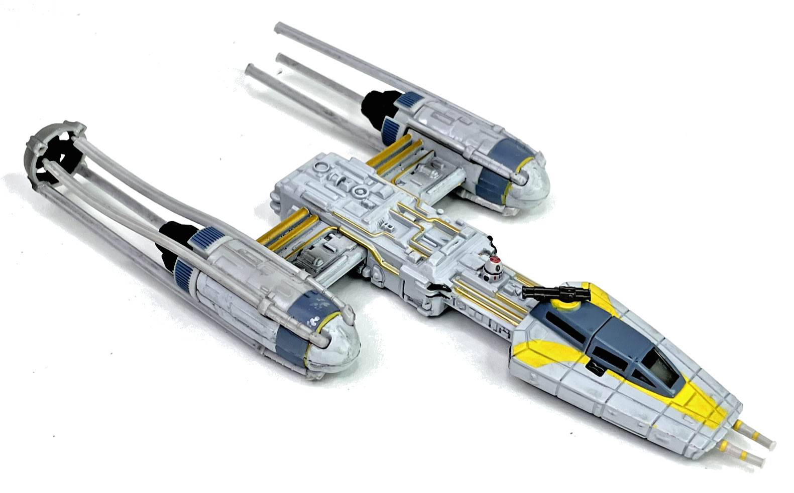 2015 Disney Store Star Wars Die-Cast Y-Wing Yellow/Gold Starfighter | eBay