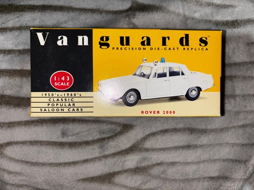 Lledo Vanguards VA27001 Rover 2000 Police in White MIB | eBay UK