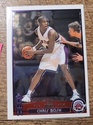 2004 TOPPS CHROME #114 CHRIS BOSH RC ROOKIE CARD HOF A NM-MT to MINT | eBay