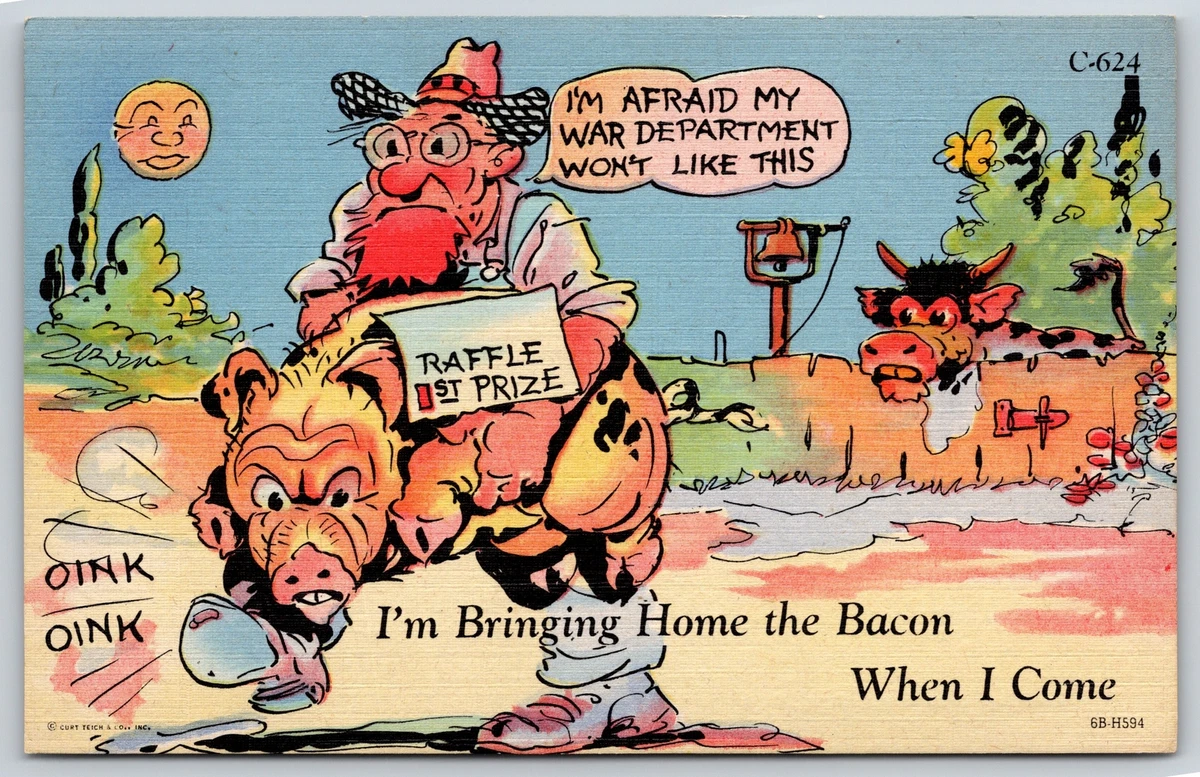 Bacon Man Cartoon