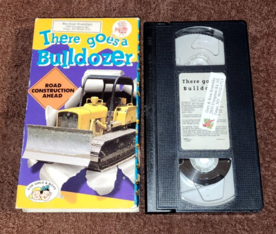 Real Wheels There Goes a Bulldozer VHS Video Tape 1994 KidVision ...