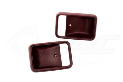 MAZDA RX7 GEN1 /323 INTERIOR DOOR SCRATCH PADS- BURGANDY/RED | eBay