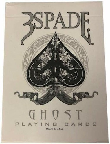 WHITE GHOST 3SPADE GAFF DECK Bicycle Ellusionist Playing Cards Magic Trick | eBay