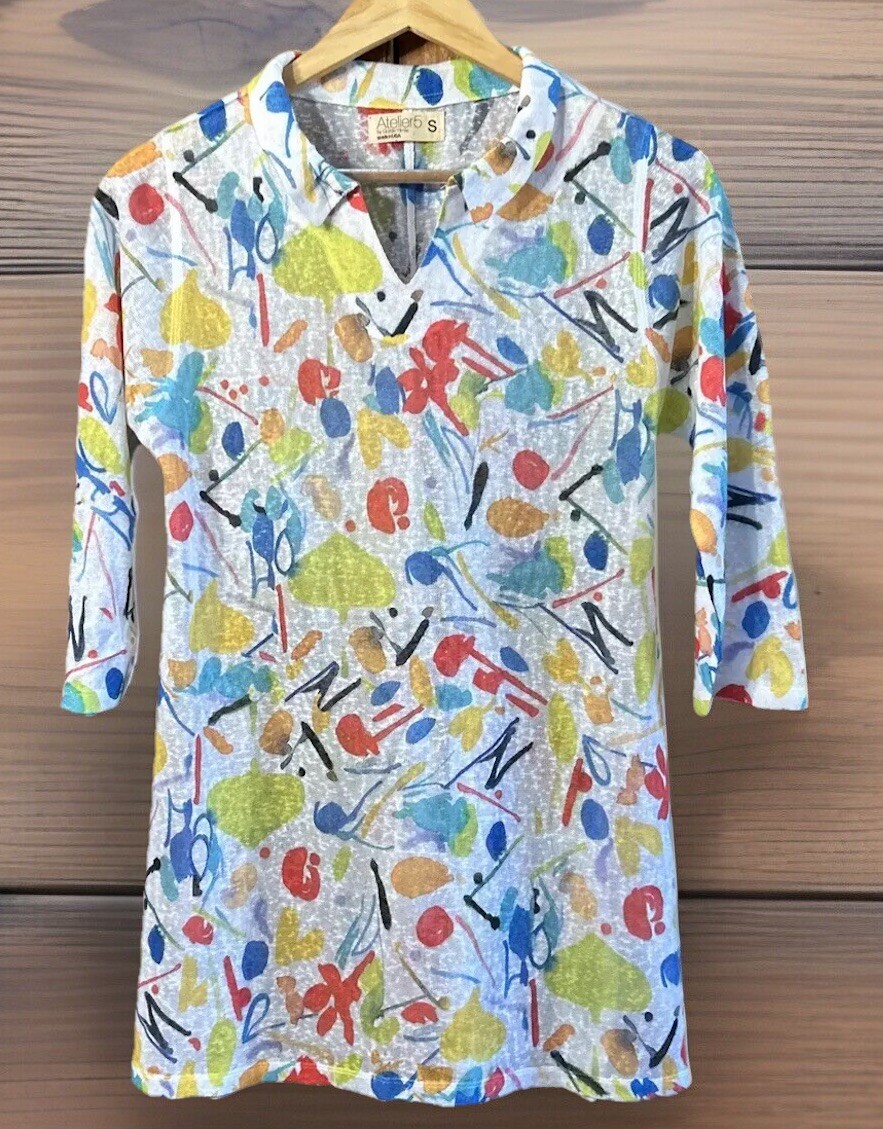 Women’s Atelier 5 by Gozde Yilmaz Painters Long Tunic… - Gem