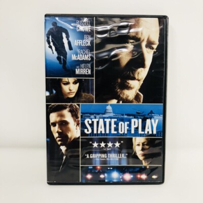State of Play (DVD, 2009) Free Shipping 25195040075| eBay
