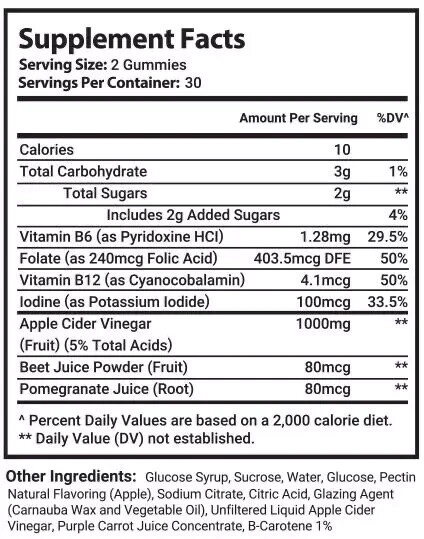 Trim Tummy Keto ACV Gummies Support Weight Management Supplement - (60 ...