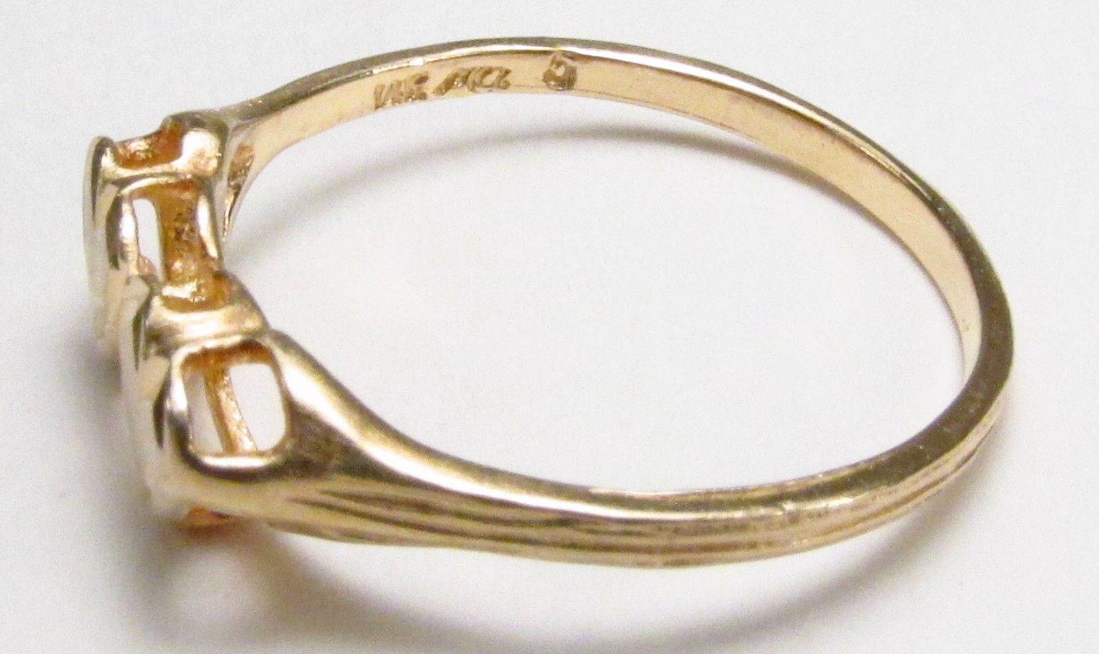 Vintage 1986 Michael Anthony USA 14K Gold Two Love He… - Gem