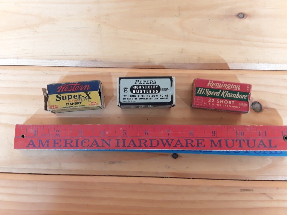 Vintage Cardboard Ammo Boxes (empty) | eBay