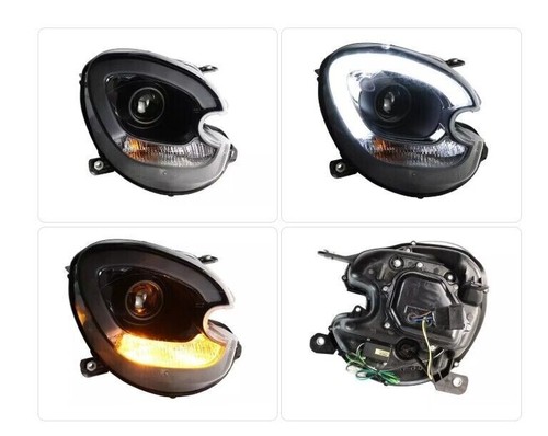 LED Headlights 2007-2016 year LED front lights For Mini R60 head lamps ...