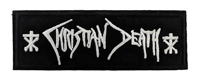 Christian Death Patch, Christian Death Iron On Band Patch | eBay