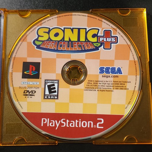 Sonic Mega Collection Plus (Sony PlayStation 2, 2004, PS2) disc only ...