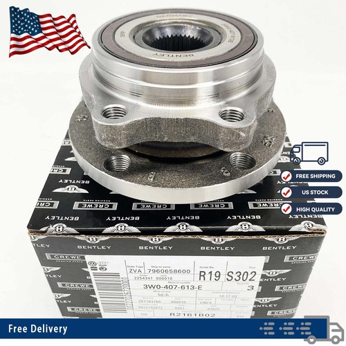 For 04-18 Bentley Continental Gt, Gtc , Flying Spur Wheel Hub Bearing ...