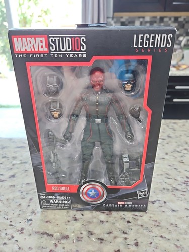 Marvel Legends Captain America The First Avenger RED SKULL First Ten ...