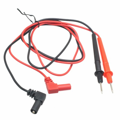 Cable Multimeter banana plug right angle to test pen probe wire 5A 3FT ...