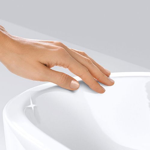 Grohe Euro Keramik Wand Tiefspül WC spülrandlos 3932800H mit ...