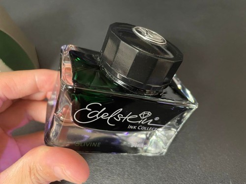 Pelikan Edelstein Ink Collection Olivine 50ml 2018 Limited Edition USED ...