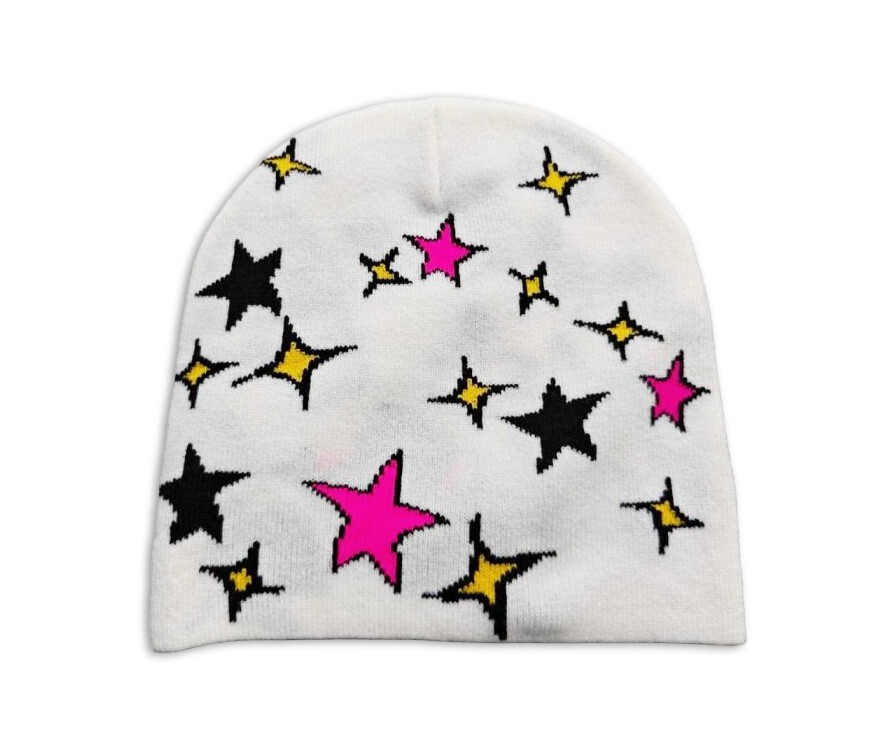 New Target Stars Graphic Best Unisex Skull Cap Y2K Winter Knit Beanie ...