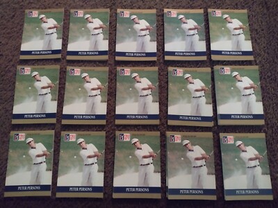 Peter Persons- 63 1990 Pro Set PGA Tour golf cards #18 | eBay