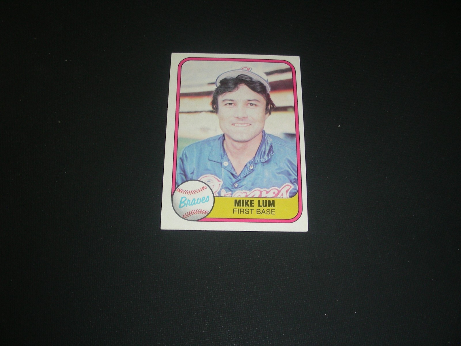 Mike Lum 1981 Fleer card #258 | eBay