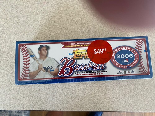 2006 TOPPS BASEBALL COMPLETE FACTORY SEALED SET 659 With Rookie Pack ...