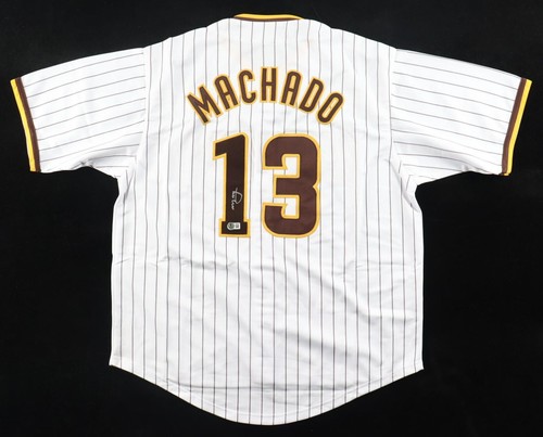 Manny Machado Signed San Diego Padres Jersey / 3×All-Star 3rd Baseman ...