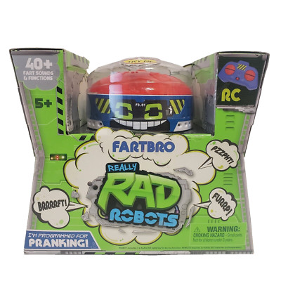 Really RAD Robots FARTBRO Remote Control Electronic Farting Robot Fart ...
