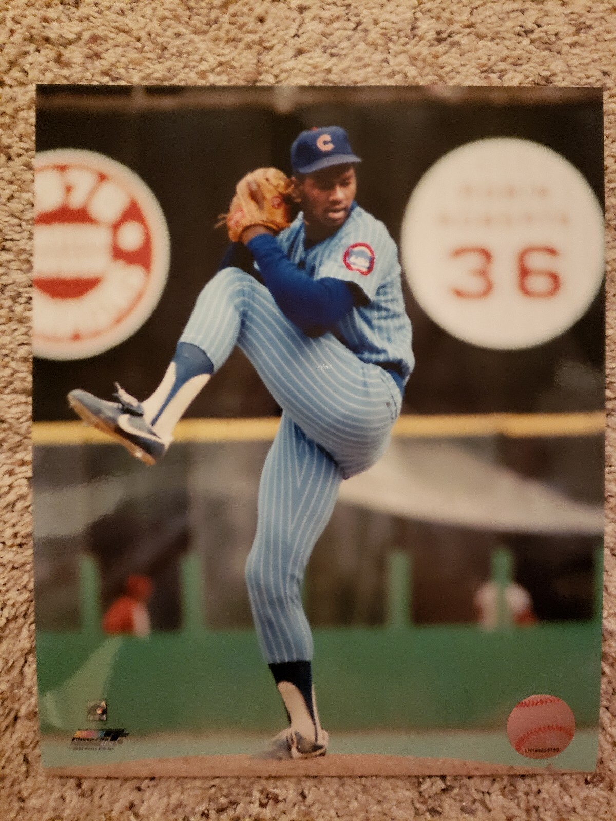 Photo File MLB Lee Smith Chicago Cubs 8x10 Photo | eBay