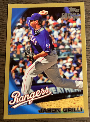 2010 Topps Jason Grilli #31 Gold Parallel /2010 59 Years Of Collecting ...