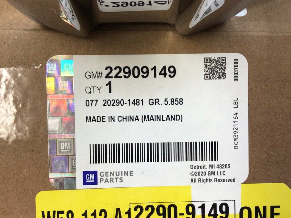 2015-2019 Chevrolet Silverado 2500 3500 HD Chrome Wheel Center Hub Cap ...