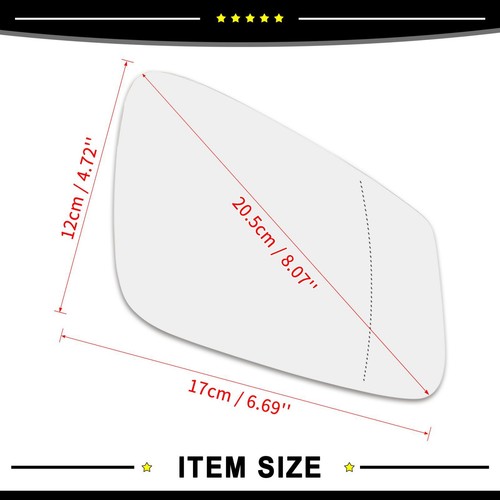 51167285000 Car Mirror Glass Heated 1/lot fit for BMW i3 2014-2017 ...