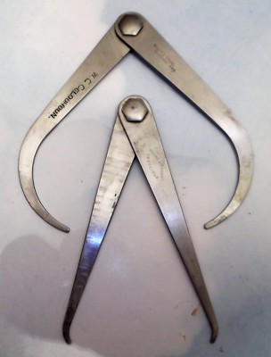 Moore & Wright -England- Lot of 2 Outside Calipers NonSpring | eBay